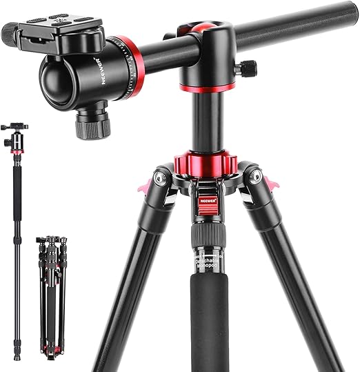 Amazon.com : NEEWER Camera Tripod Monopod with Rotatable Center Column ...