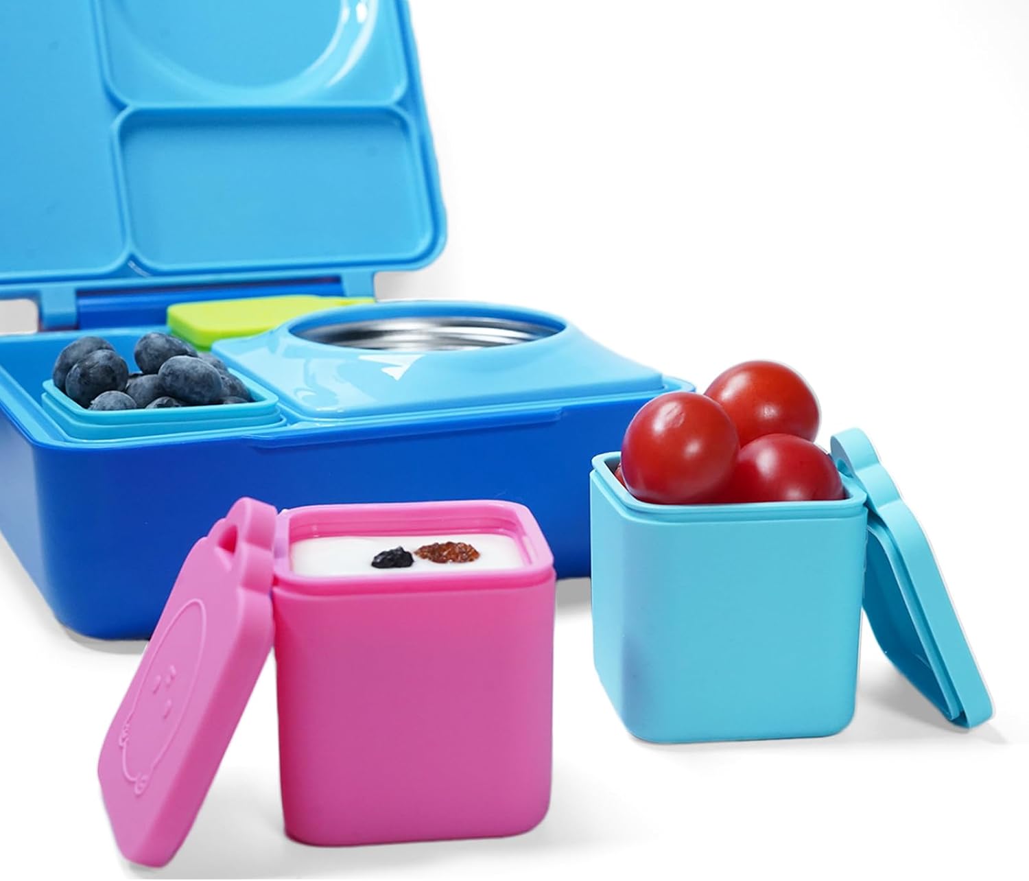 Amazon.com: Salad Dressing Container To Go, Compatible with Omie Bento ...