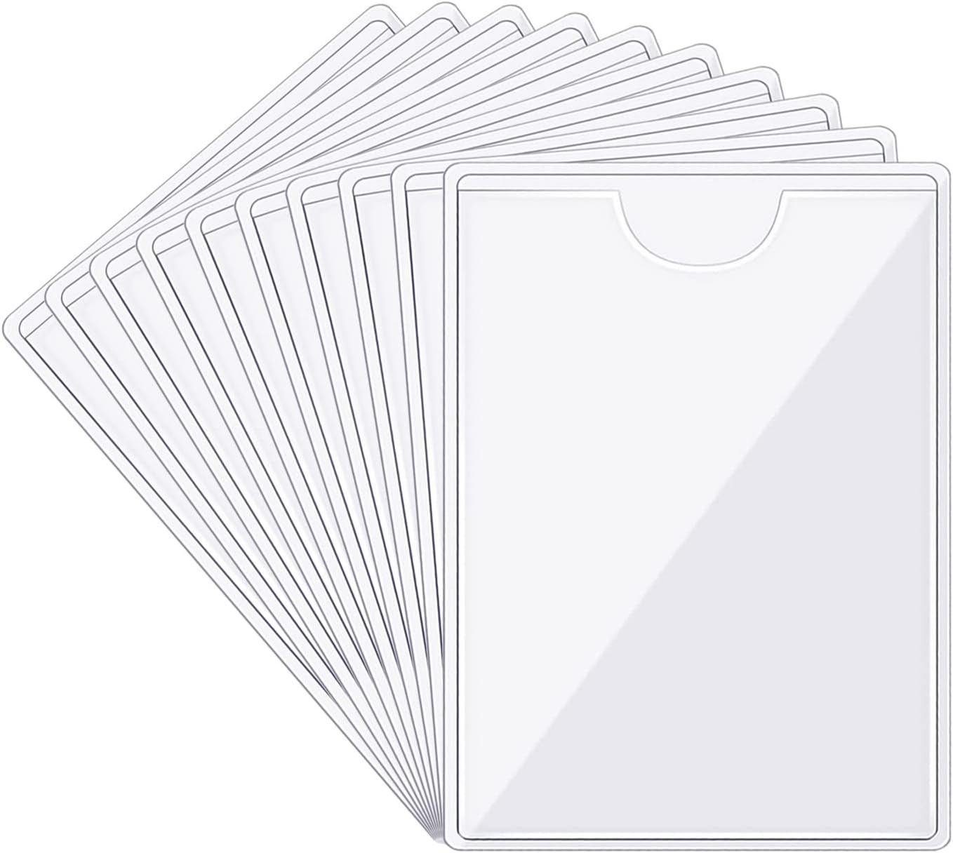 10 Pcs Porte Vignette Assurance Auto, Plastique Vignette Assurance ...