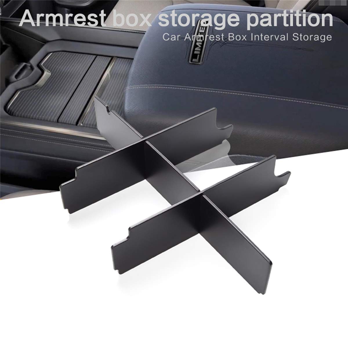 Buy Yumzeco Center Console Organizer Insert Divider Compatible with ...