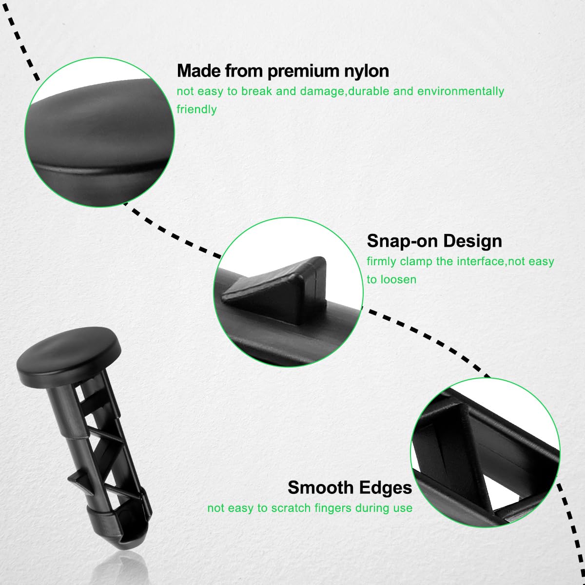 Wheelie Bin Lid Hinge Pin – 6Pcs 67 * 31MM Wheelie Trash Lid Hinge Pins ...