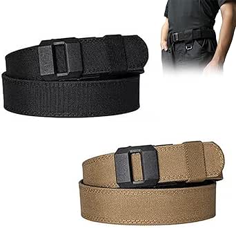 Amazon.com: EDC Nylon Ratchet Belt, Adjustable Ratchet Belts for Men ...
