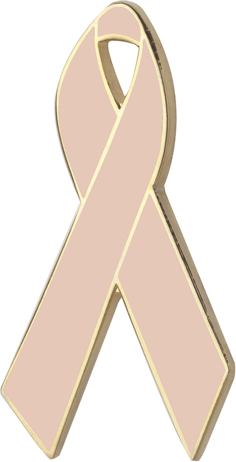 Amazon.com: Personalized Cause - Pins, Magnets, Wristbands Peach Hard ...