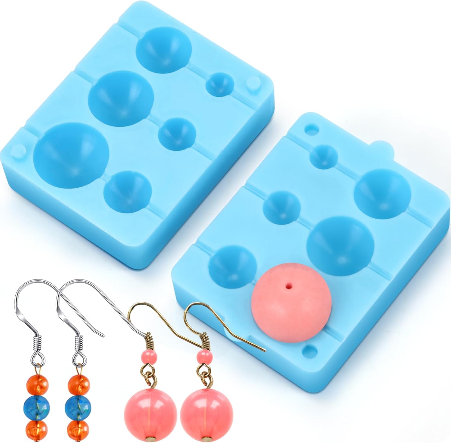 Amazon.com: Lanties 6 Sizes Polymer Clay Bead Hole Maker for Polymer ...