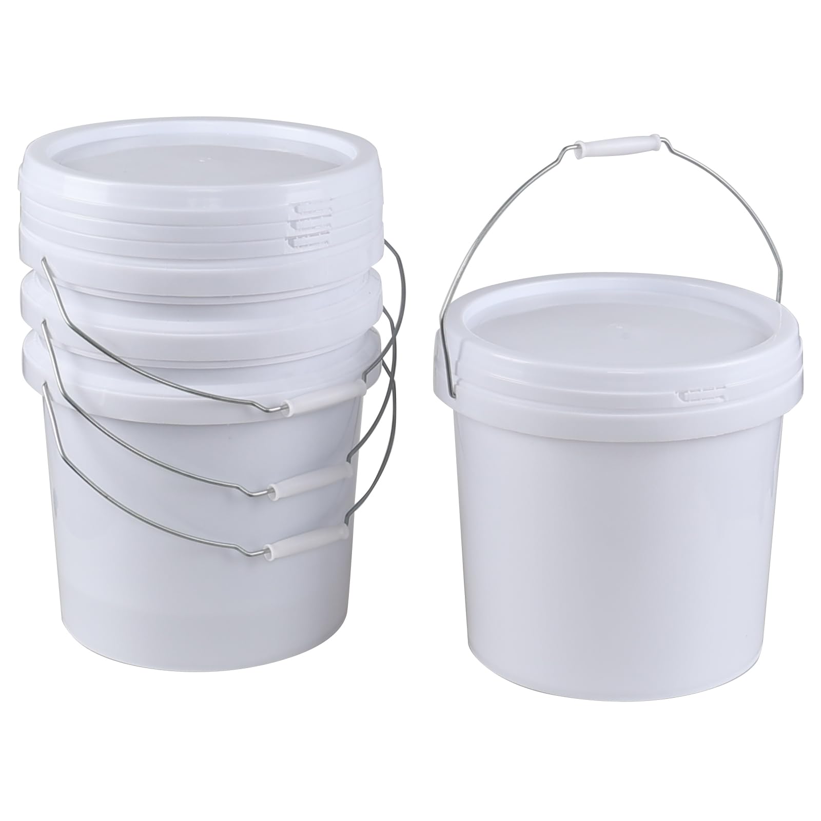 15 Liter Food Grade Bucket Plastic Bucket With Lid Rubbermaid