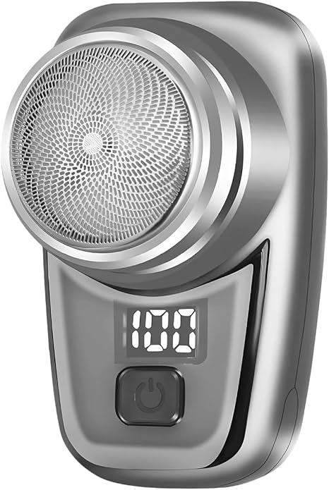 Mini Shaver, Waterproof Cordless Pocket Travel Electric Shaver for Men ...