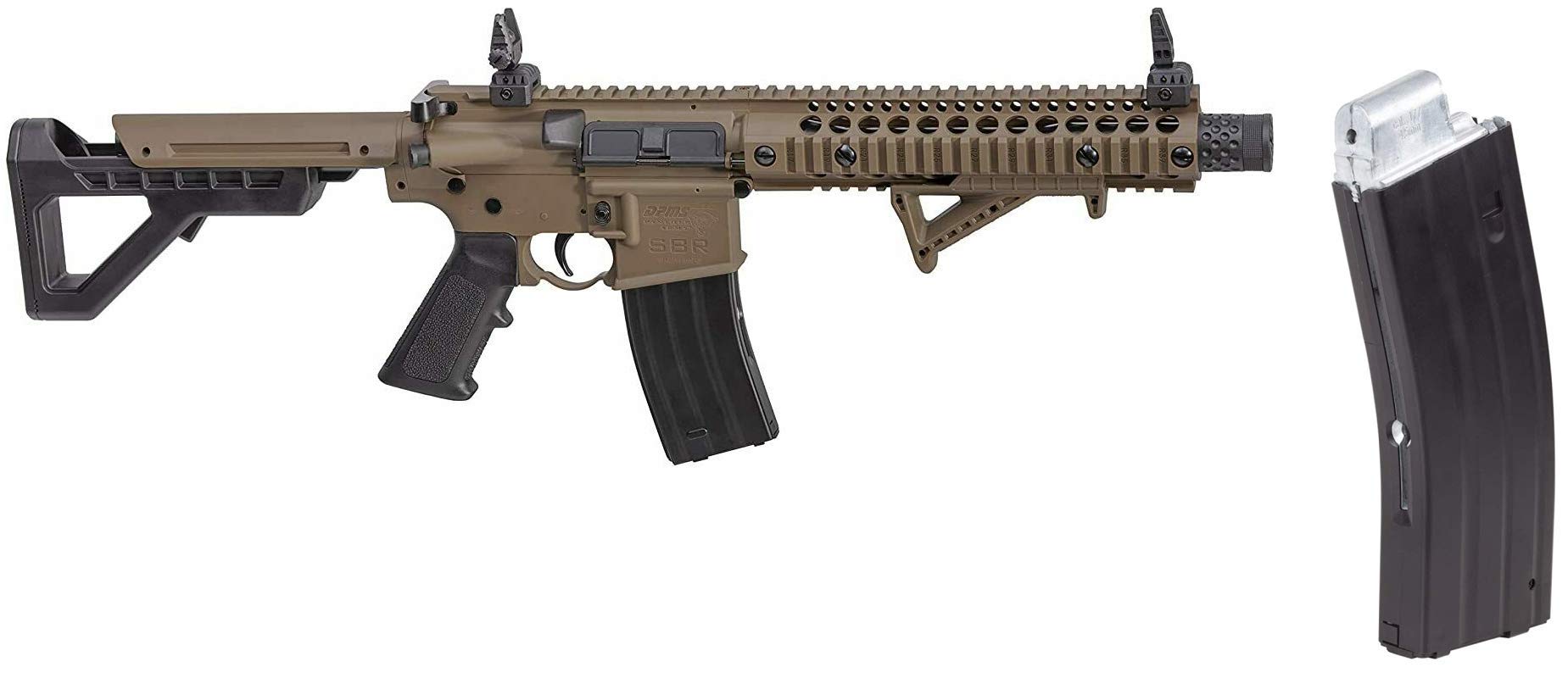 Buy ArmyBoy DPMS Full Auto SBR Crosman - CO2-Powered .177 Cal BB Air ...