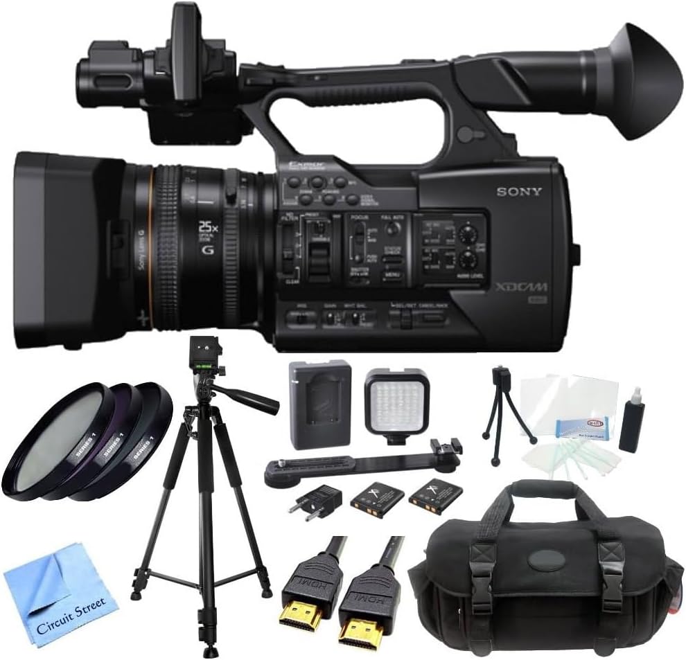 Sony PXW-X180 Full HD Videocámara XDCAM de mano w/Cs Power del paquete ...