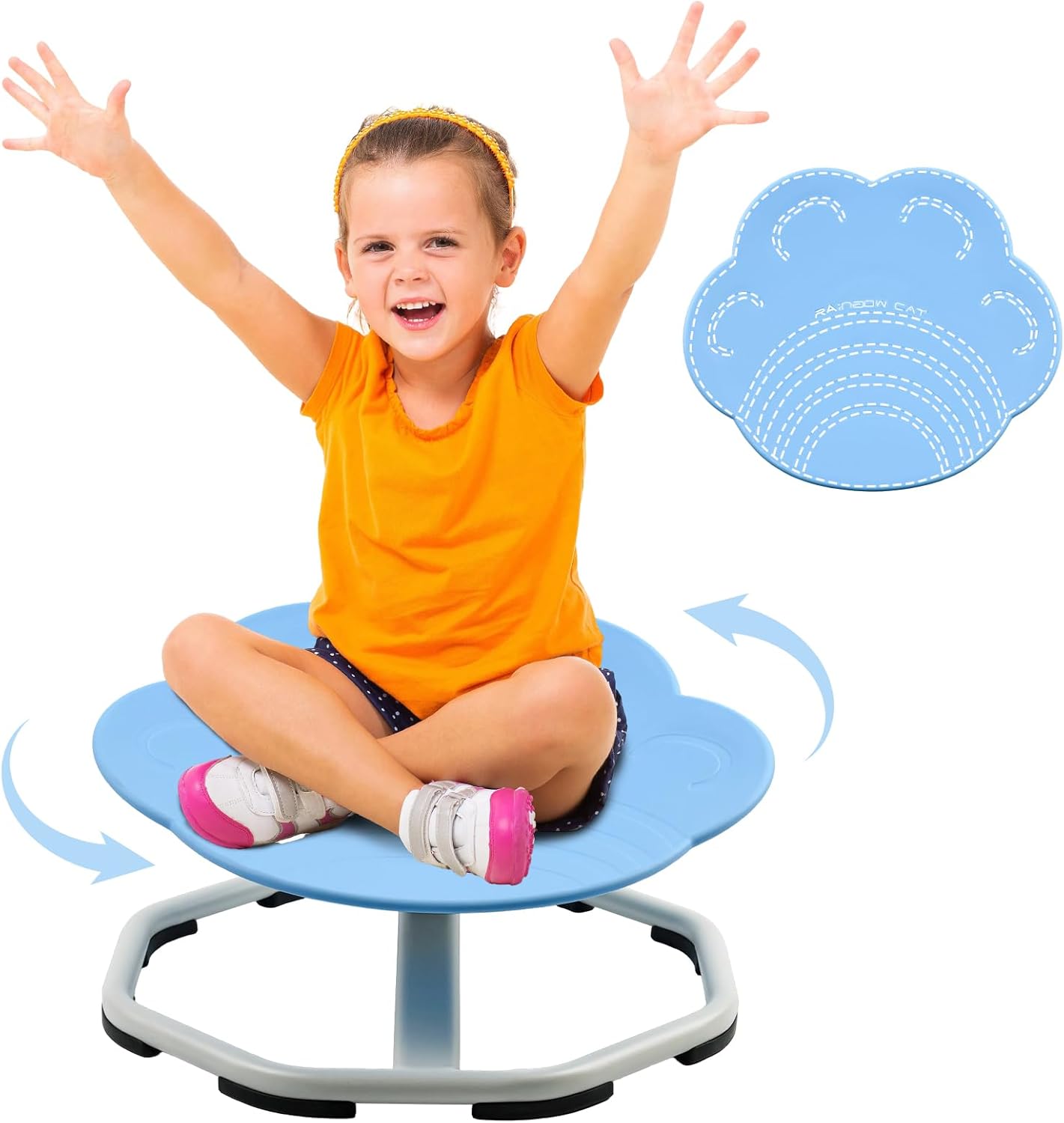 Amazon.com: CMCOTNG Spinning Chair for Autistic Kids, Kids Sensory ...