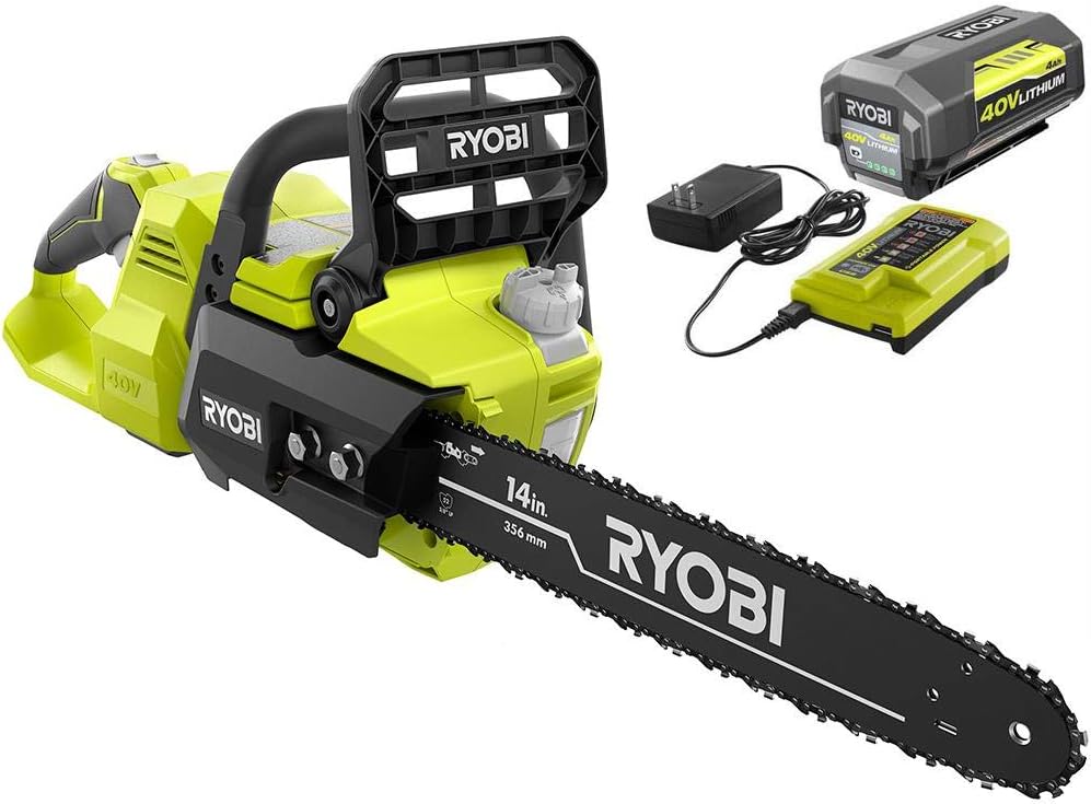 Amazon.com: Ryobi ONE+ 18V 6 in. Battery Compact Pruning Mini Chainsaw ...