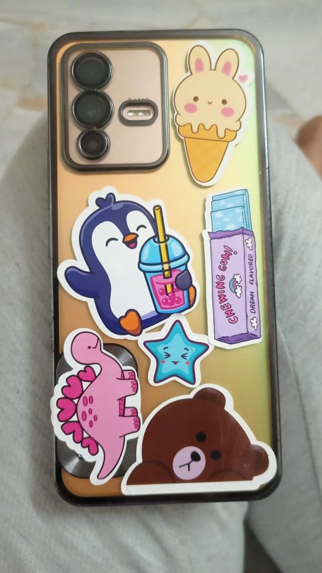 FUNKVERSE Set of 56 Waterproof Laptop Stickers for Programmers, Coders ...