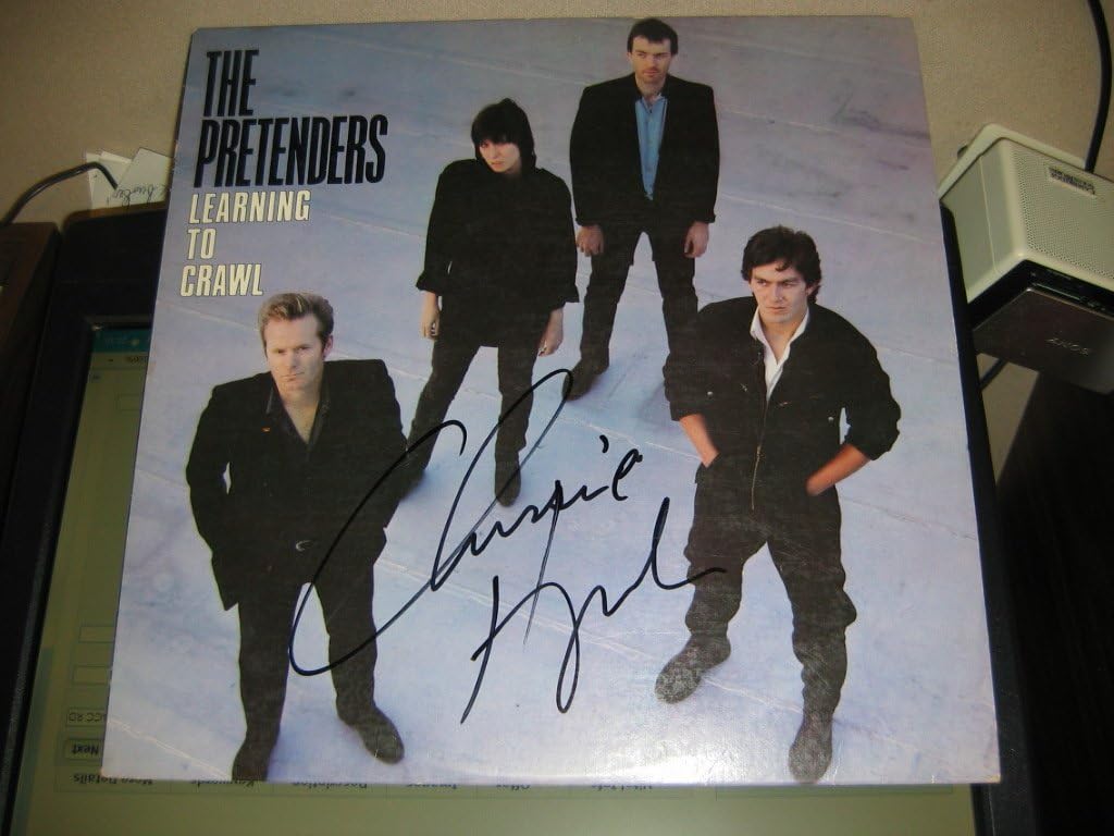 CHRISSIE HYNDE / Pretenders signed "Learning to Crawl" album cover ...