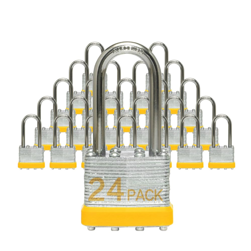 Lock Outdoor Padlocks, Key Lock, Padlocks with Same Key - Laminated ...