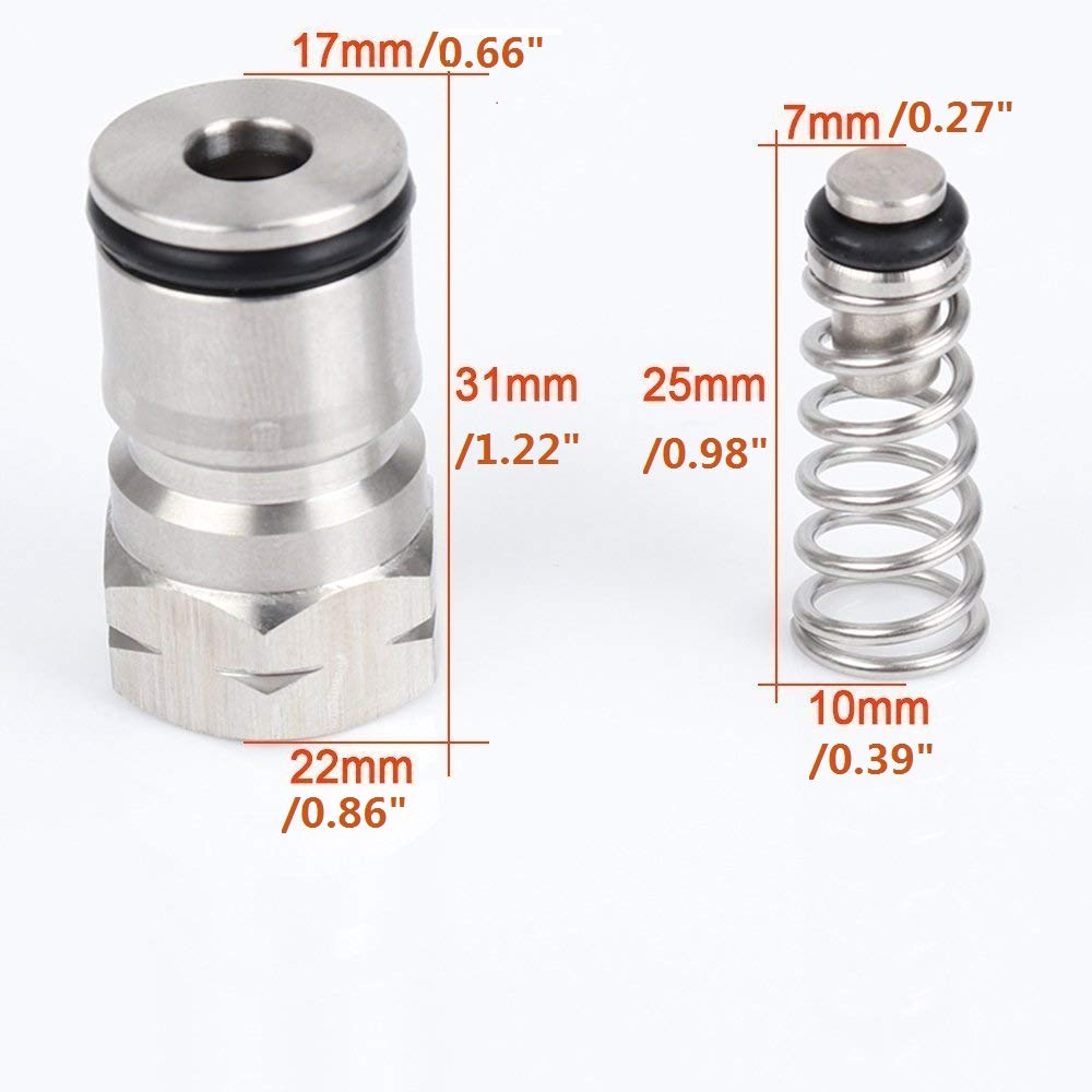 Snapklik.com : Driak 19/32"-18 Thread Cornelius Type Ball Lock Keg ...