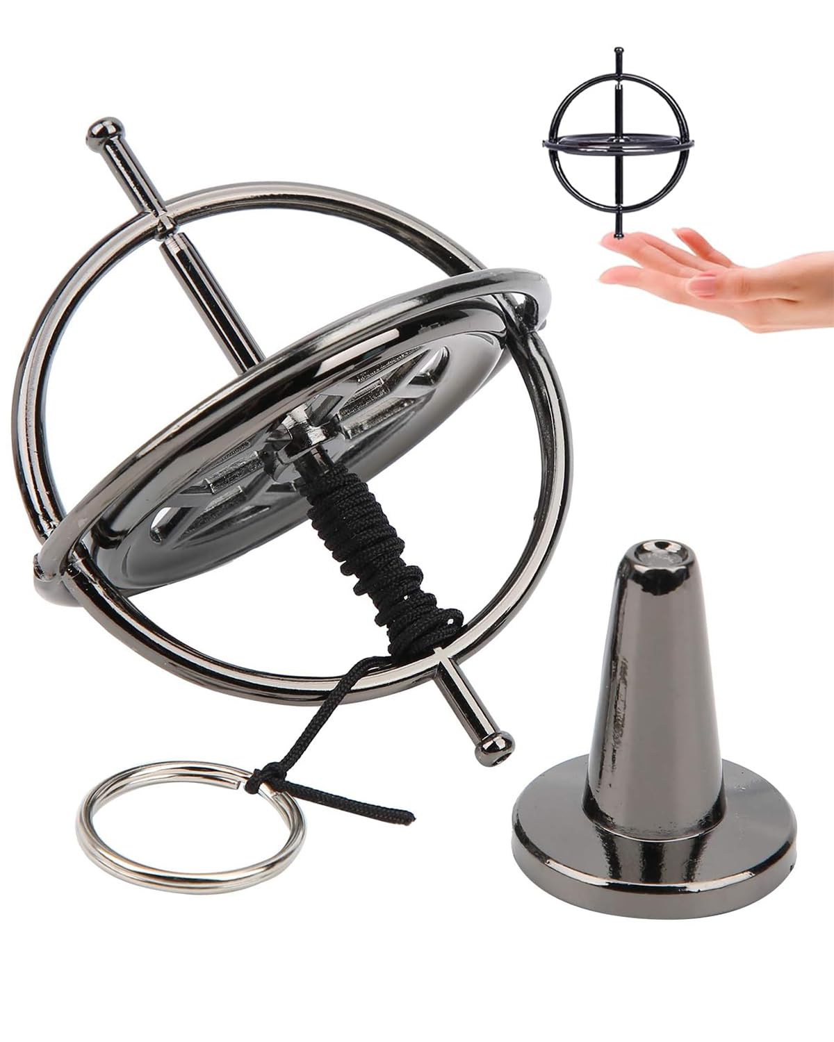 Buy Plexaris Gyroscope, Creative Fingertip Precision Gyroscope Spinner ...