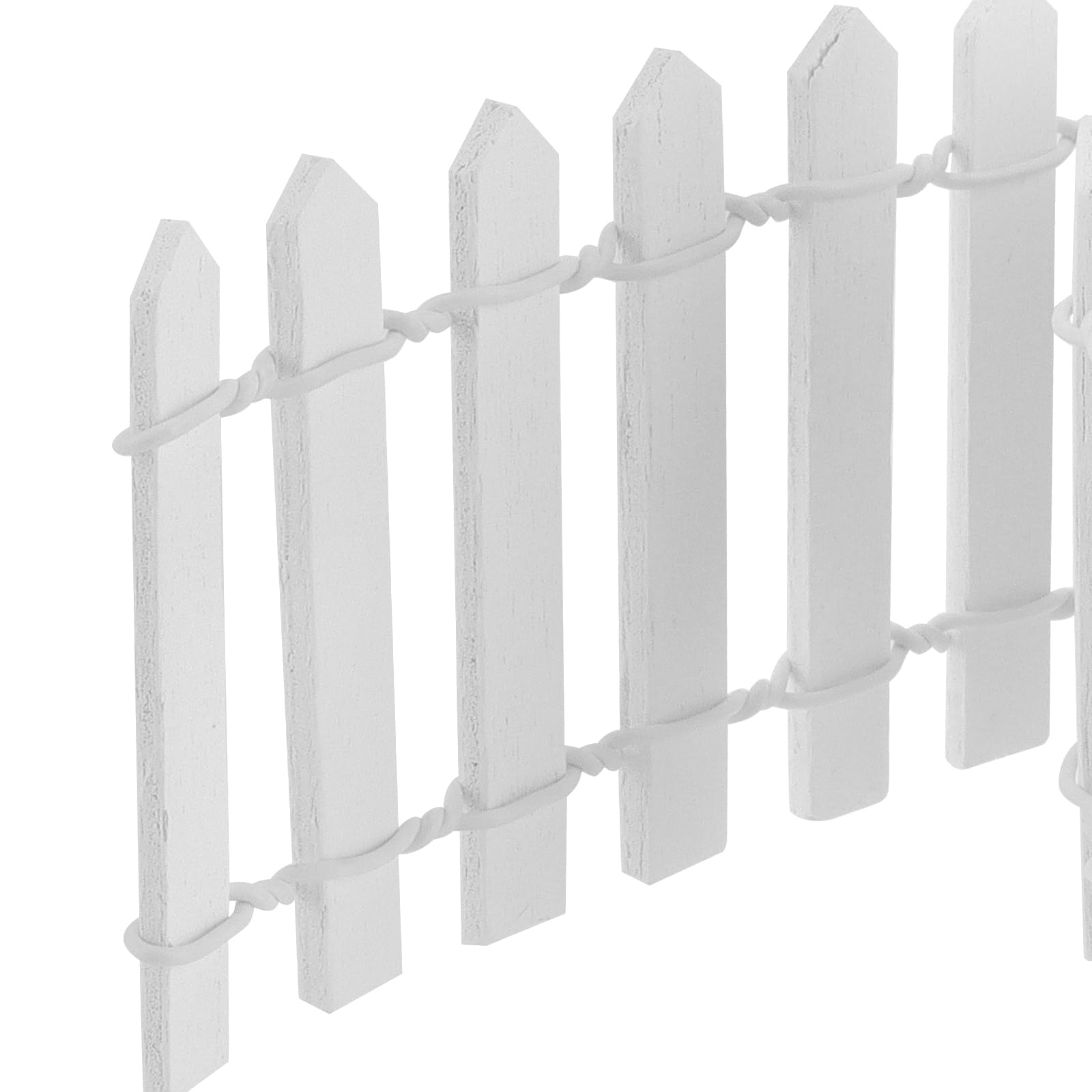 Little White Plastic Fence