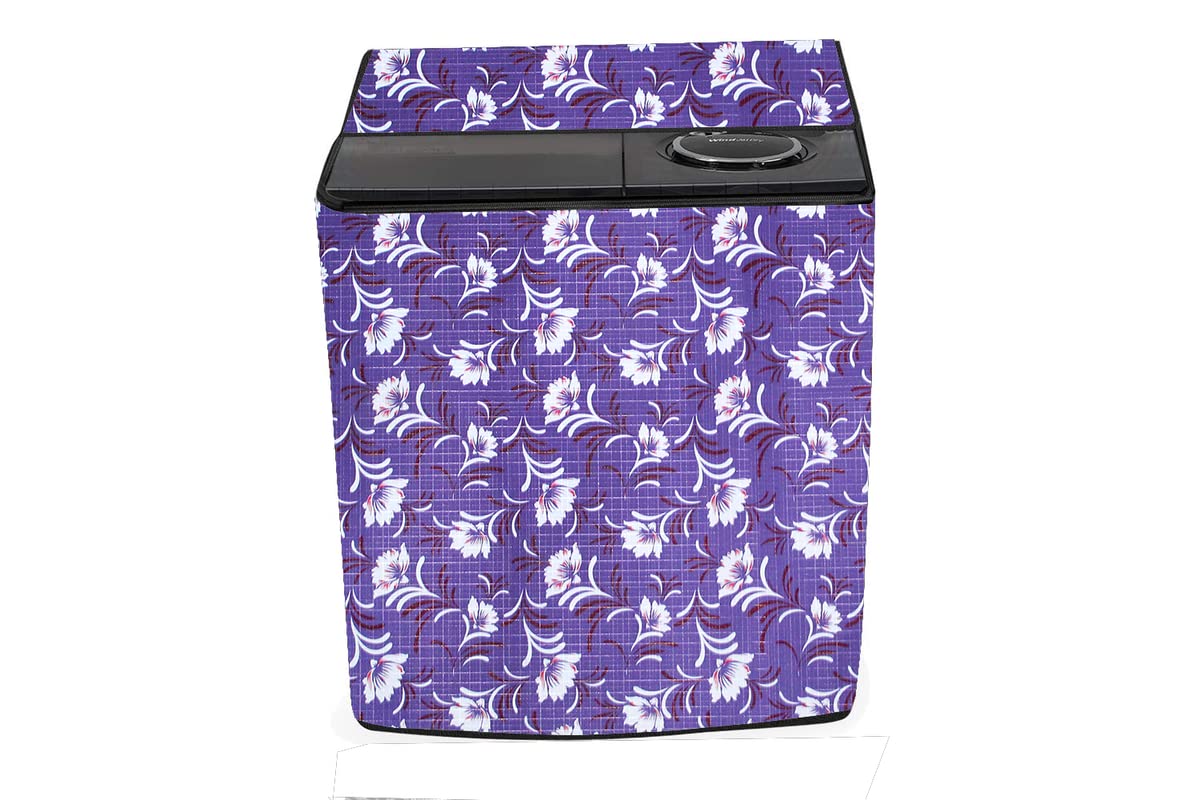 KVAR Printed design with water dust Protection washing machine cover ...