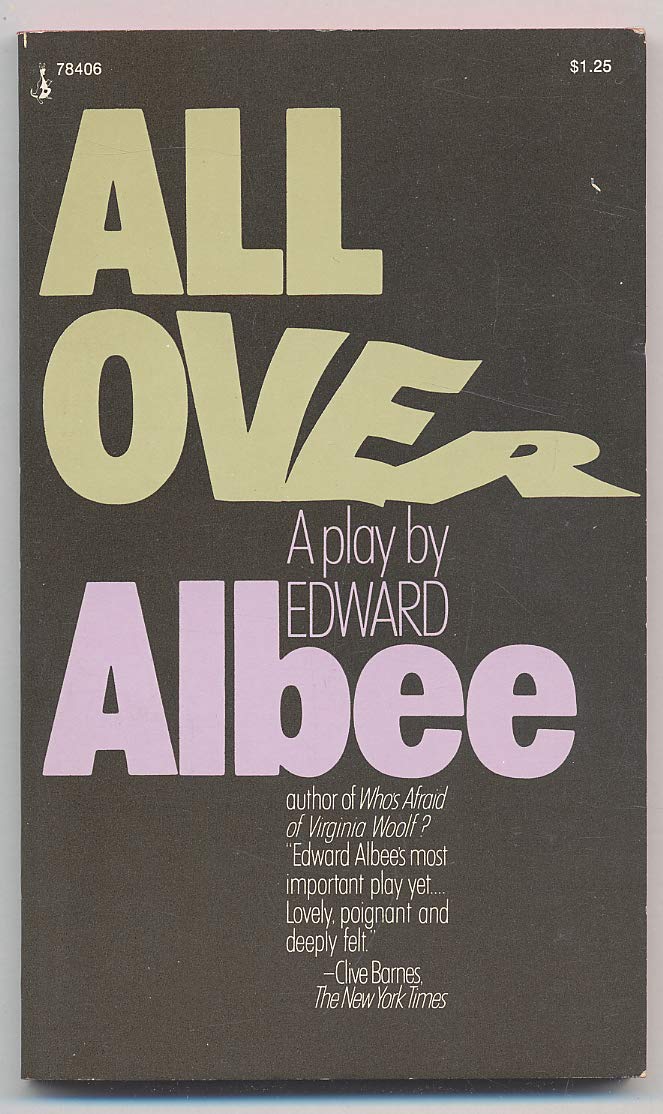All Over: Edward albee: 9780671784065: Amazon.com: Books