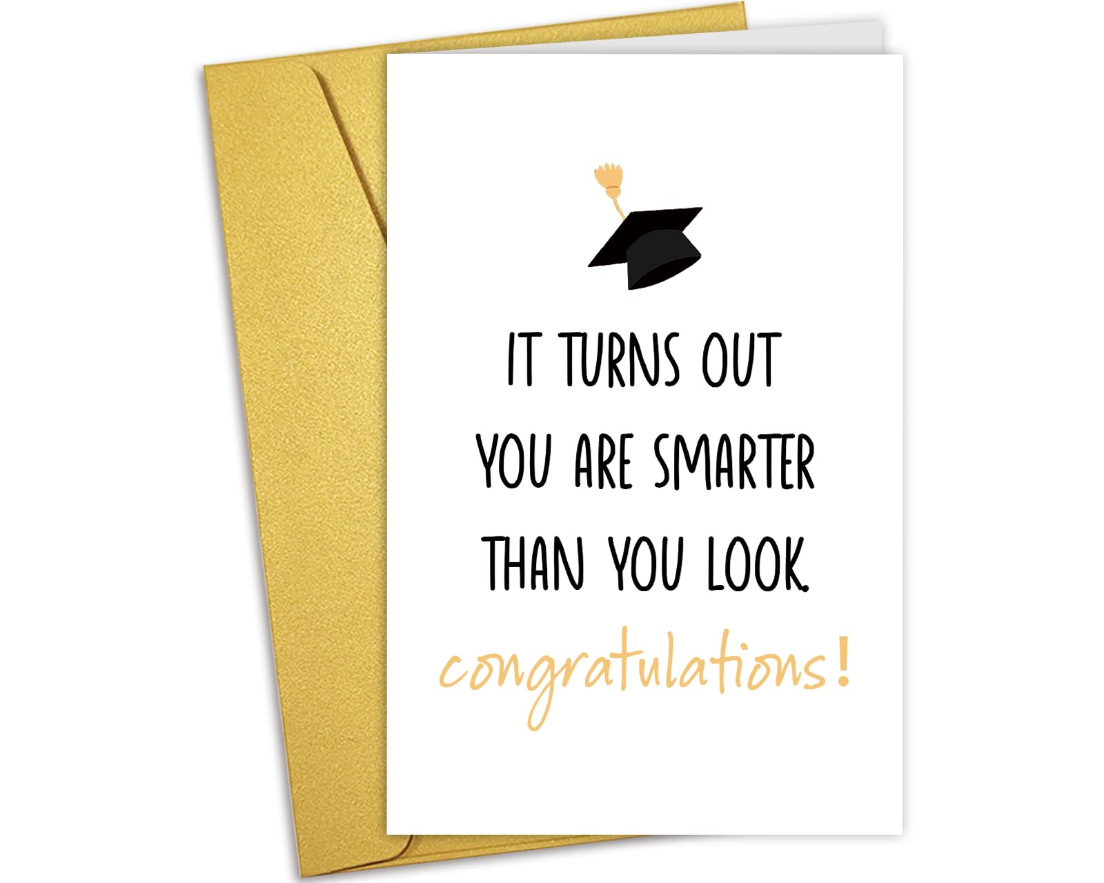 Snapklik.com : Funny Graduation Card For College High School, Humorous ...