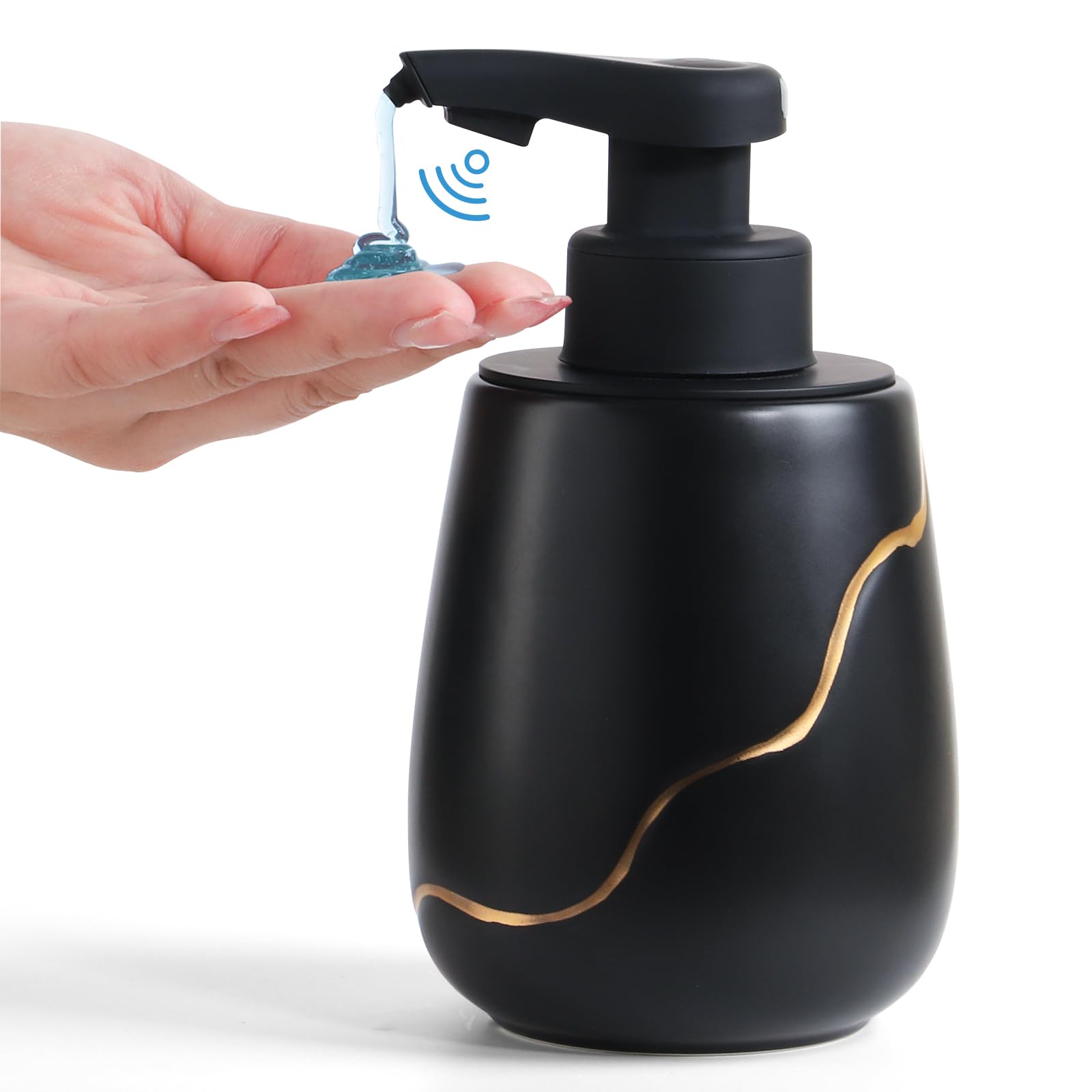 Amazon.com: BosilunLife Automatic Soap Dispenser Bathroom - Liquid Hand ...