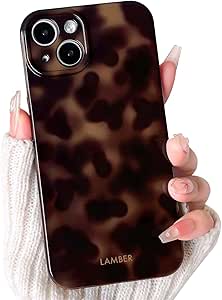 Amazon.com: NITITOP Compatible for iPhone 14 Plus / 15 Plus Case Cute Stylish Leopard Print ...
