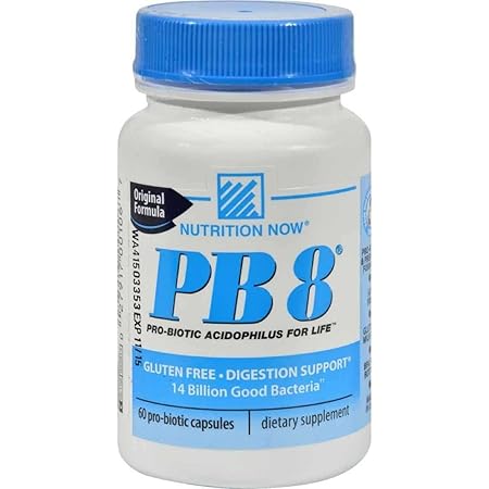Amazon.com: Nutrition Now Pb8 Acidophilus, Original, 120 Count : Health ...