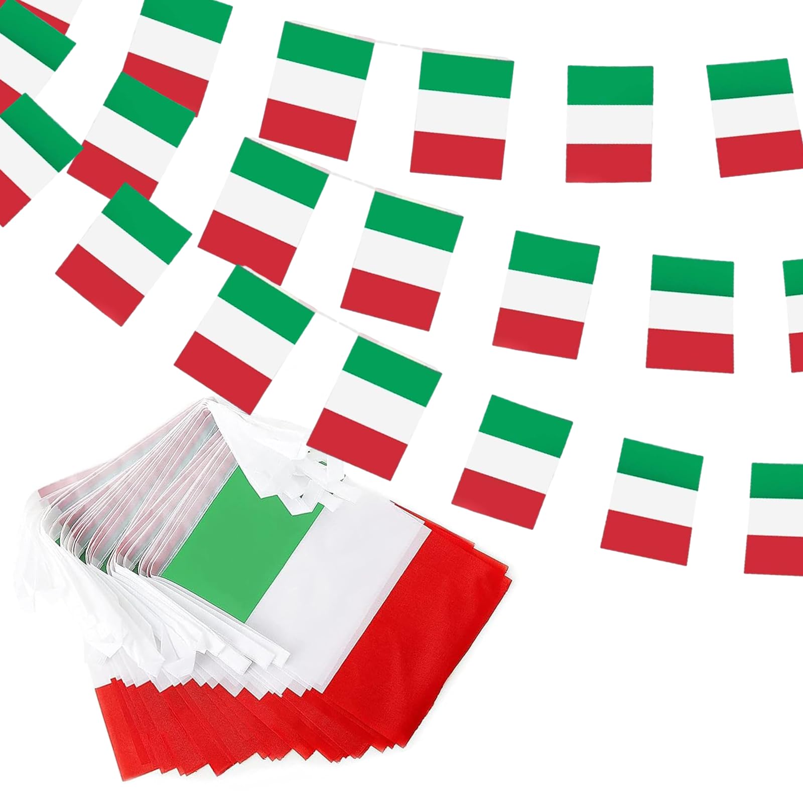 Amazon.com : GSYLPFT Italy Flags Italian String Flag Banners for ...