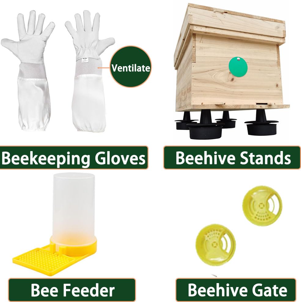 Beehive Beekeeping Supplies with Bee Suit, Bee Keeping Supplies - All ...