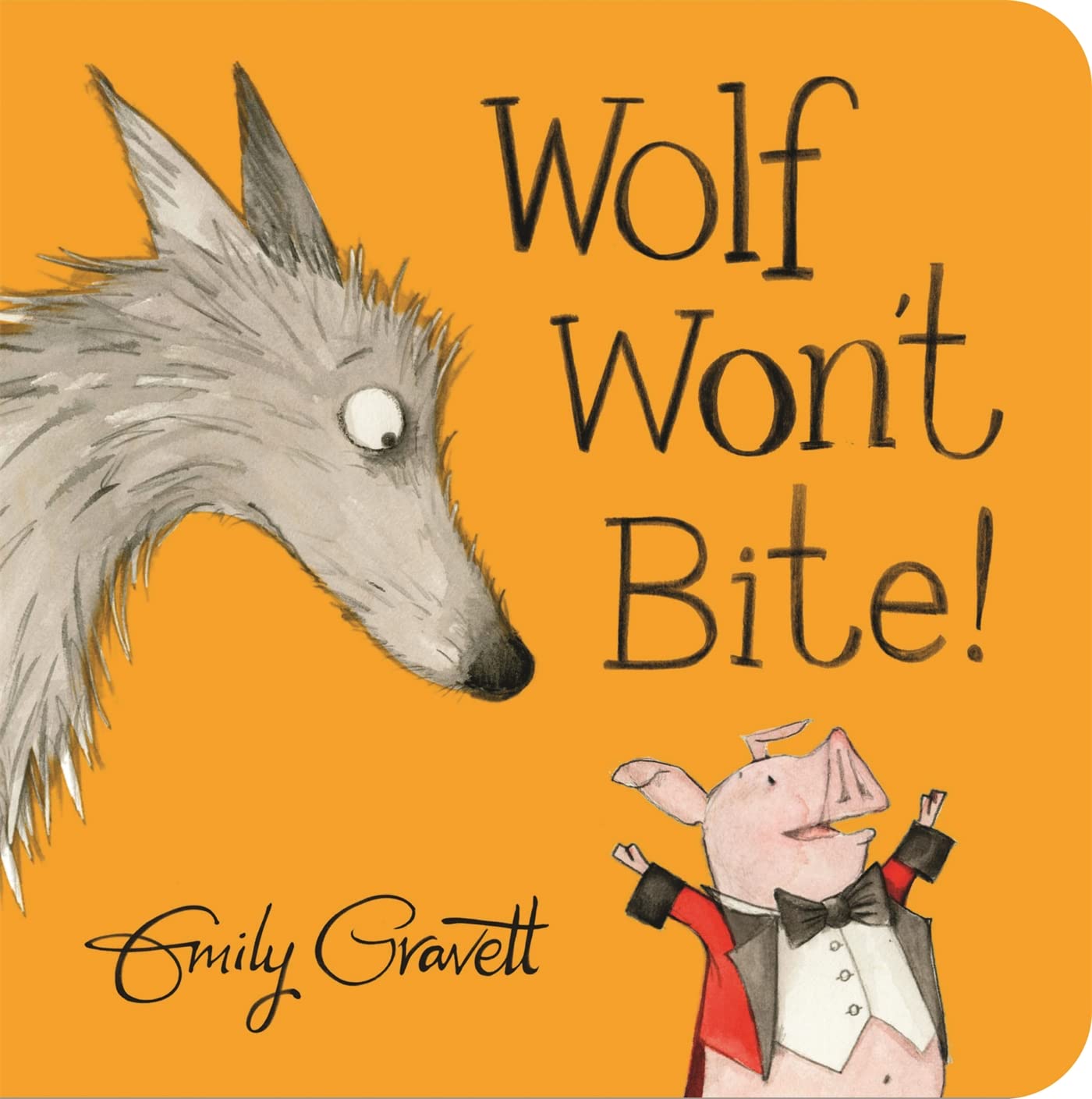 Wolf Won't Bite! : Gravett, Emily: Amazon.in: Books