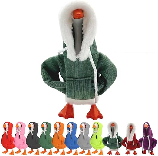 Amazon.com: KEAOZA Desk Goose Outfits 7 inches, Mini Tabletop Goose ...