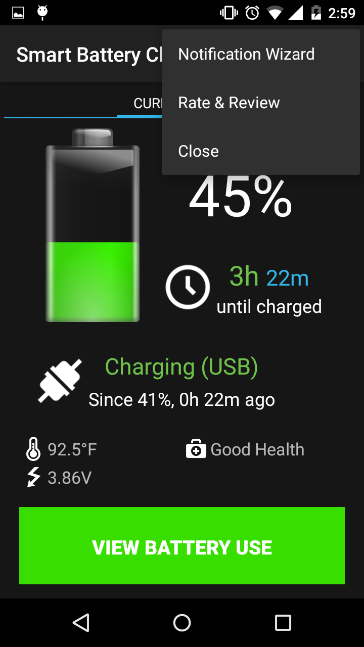 Smart Battery Charger - App on Amazon Appstore