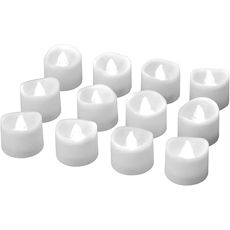 Amazon.com: eLander LED Tea Lights Flameless Candle with Timer, 6 Hours ...