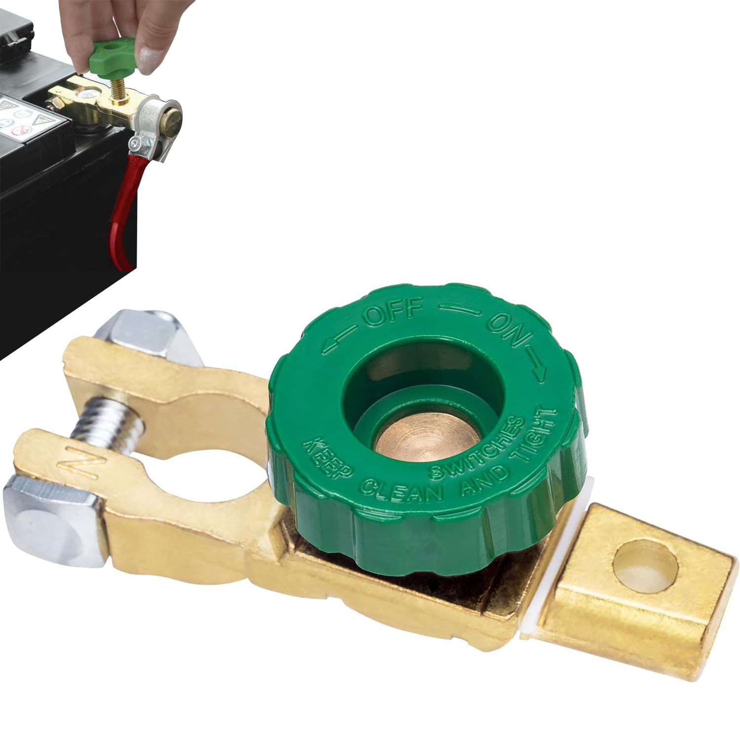 REKARIKOO Stacca Batteria 12V 24V per Auto Barca Trattore ...