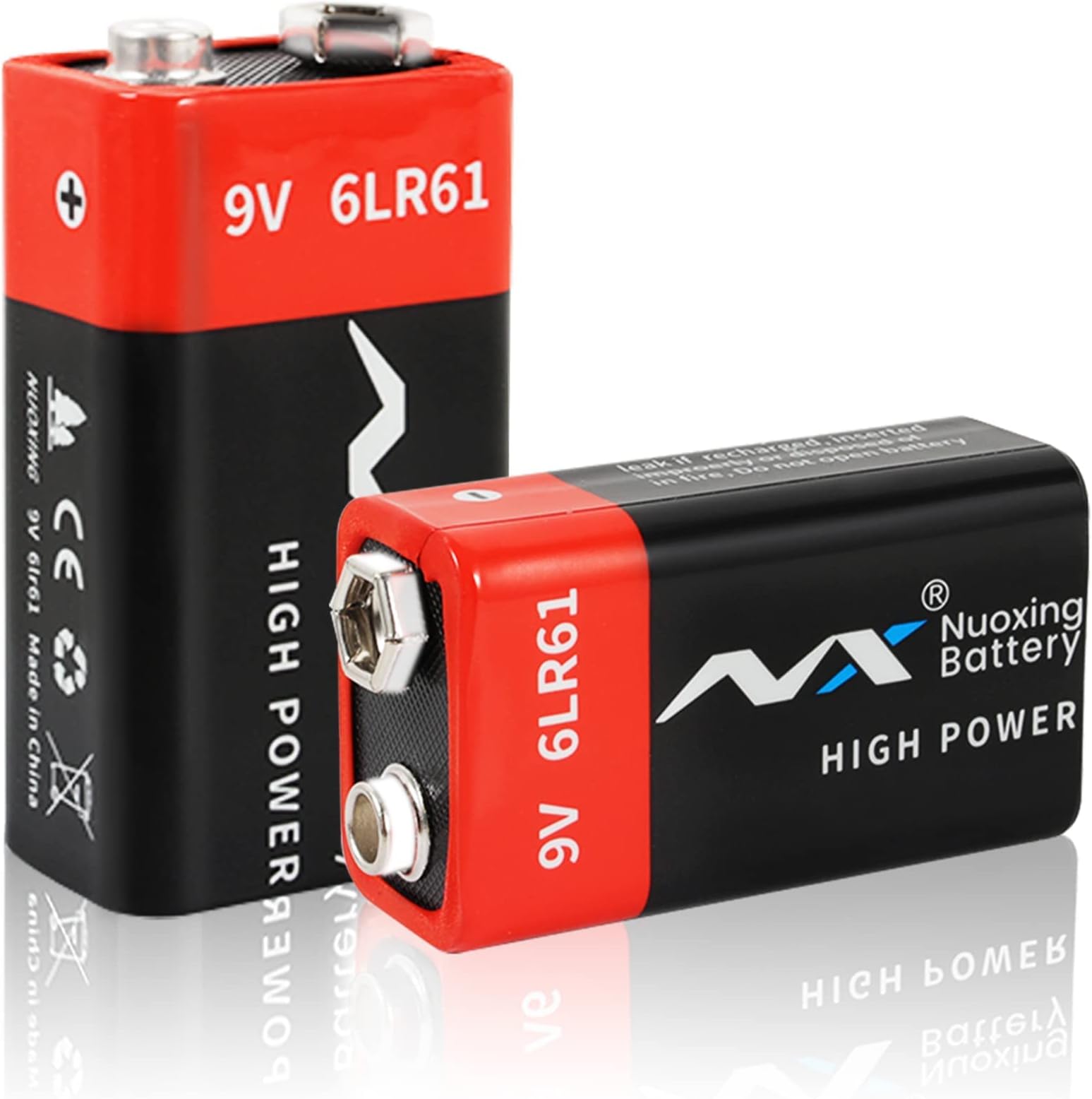 Amazon.com: Energizer 9V Batteries, 2 Count MAX Premium Alkaline 9 Volt ...