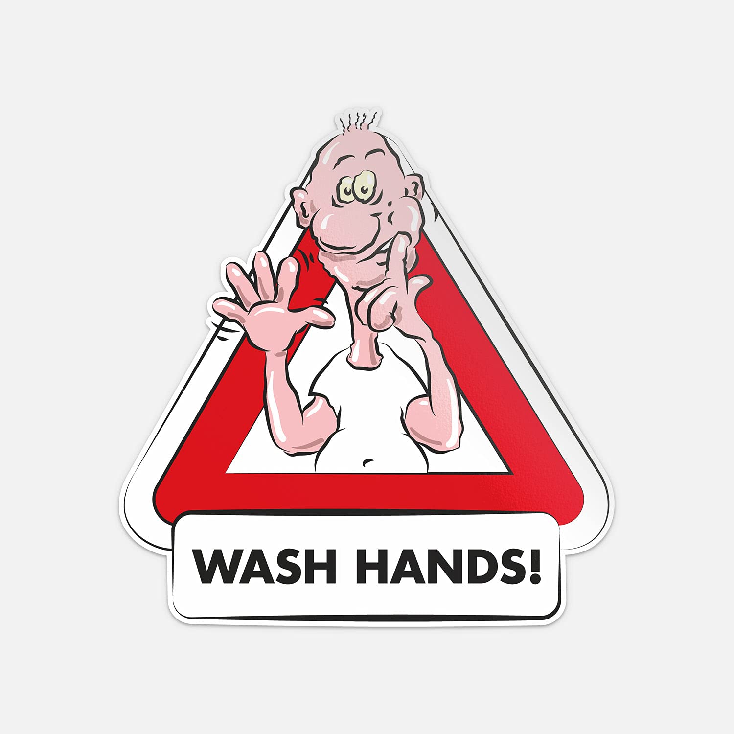 Wash Hands Cartoon Funny
