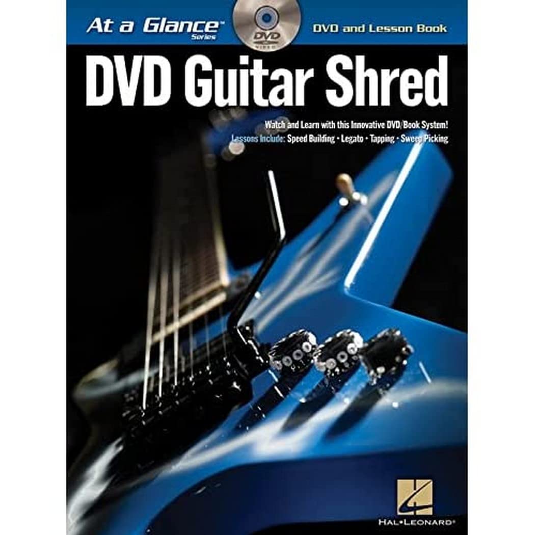 Amazon.com: Guitar Shred: DVD/Book Pack (At a Glance): 9781423433095 ...