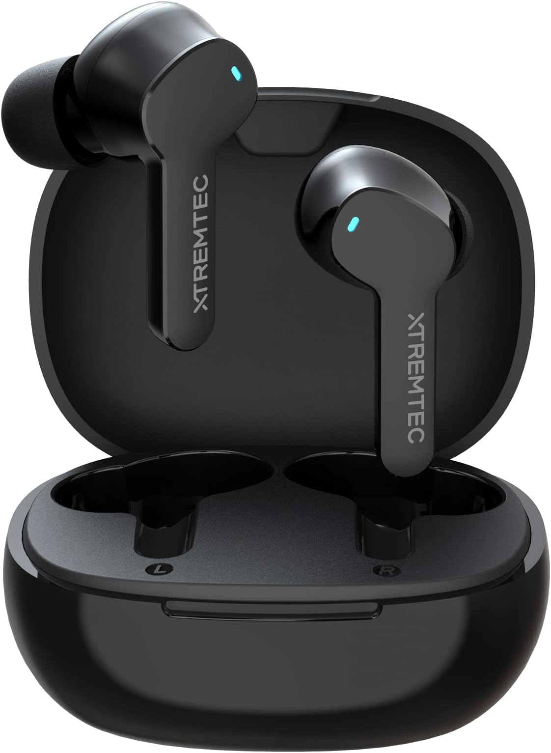 Amazon.com: MOZOTER Bluetooth 5.3 Wireless Earbuds,Deep Bass Loud Sound ...