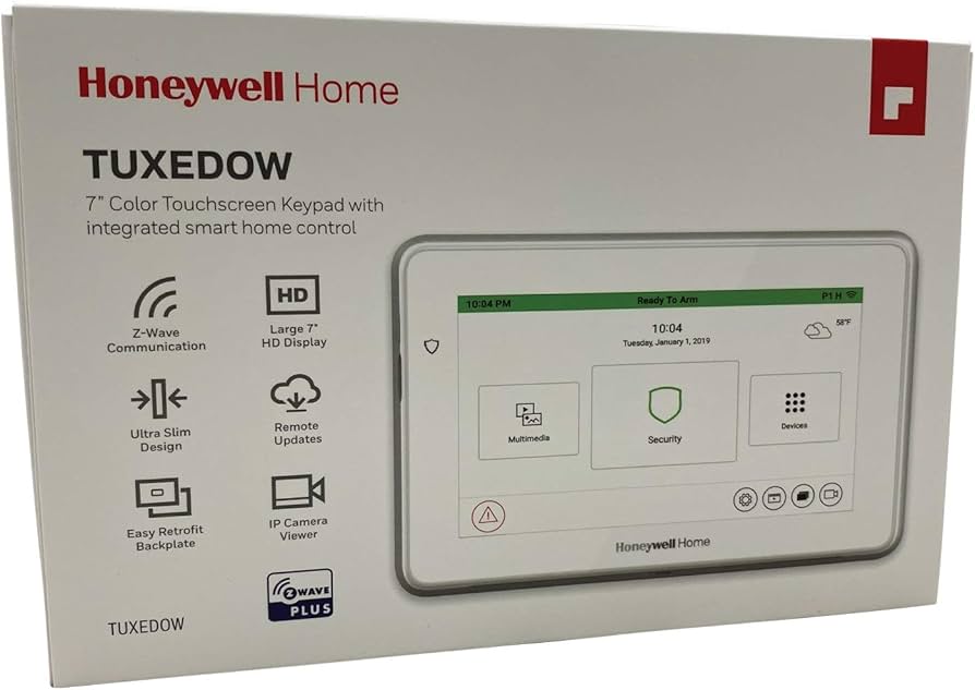 Honeywell Tuxedo Keypad Tuxedo Touch