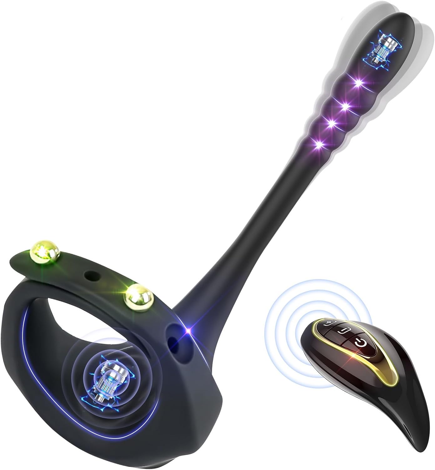 Amazon.com: with Super Quite & Waterproof and USB Recahrgeab Vibrating ...