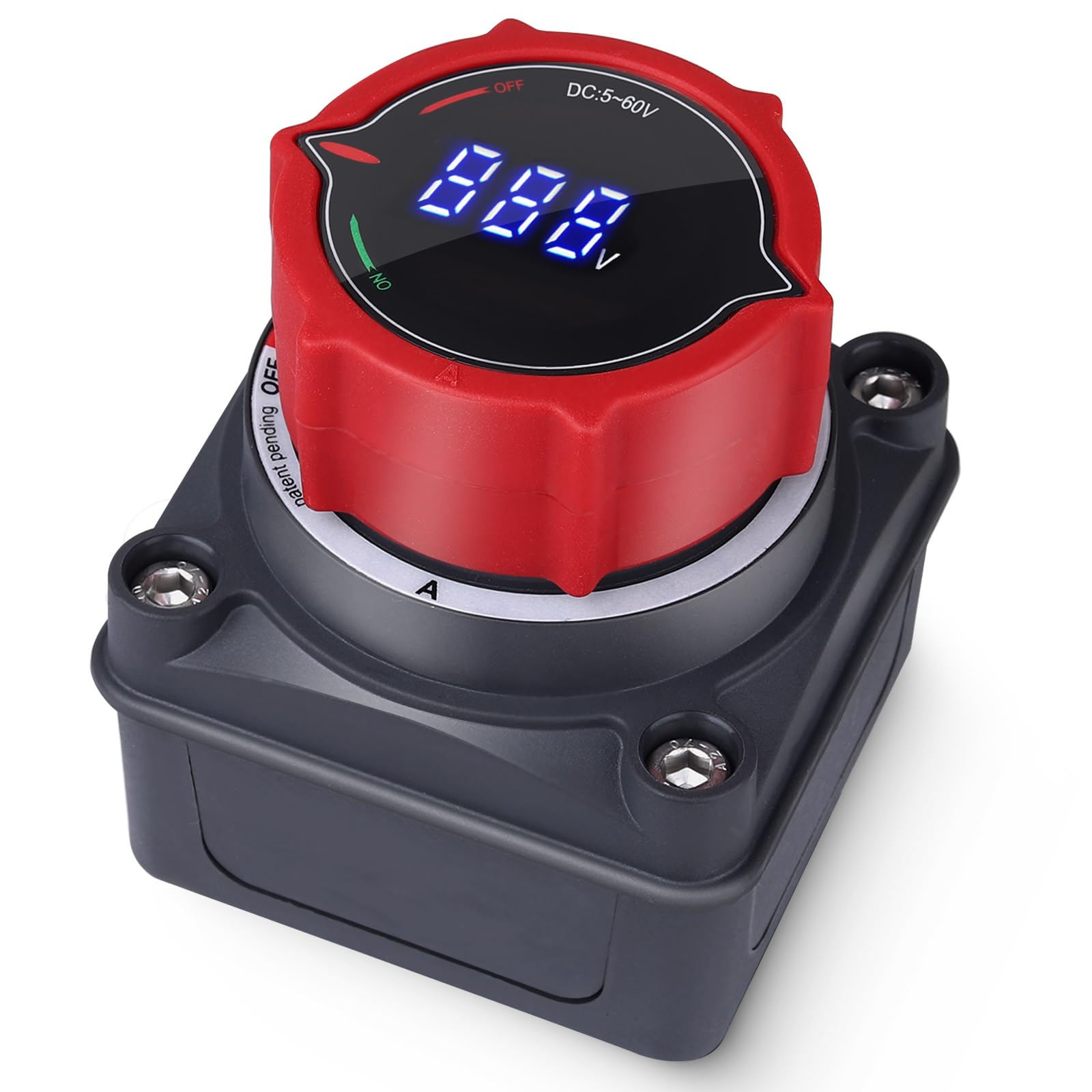 Upgrade Battery Disconnect Switch with Voltmeter, DC 5-60V Master ...