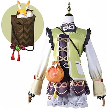 Amazon.co.jp: Haragami Yoyo Cosplay Costume, Yoyo Moe Goods, Disguise ...