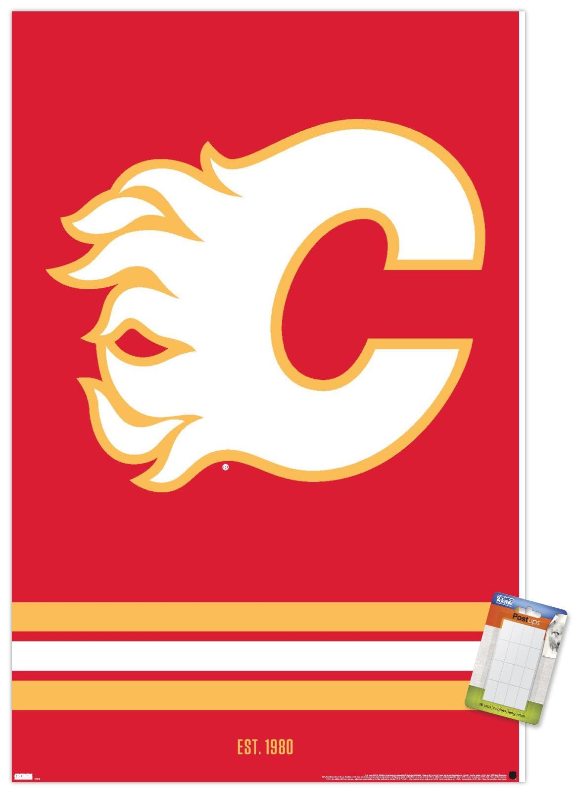 Nhl Flames Logo NHL Calgary Flames