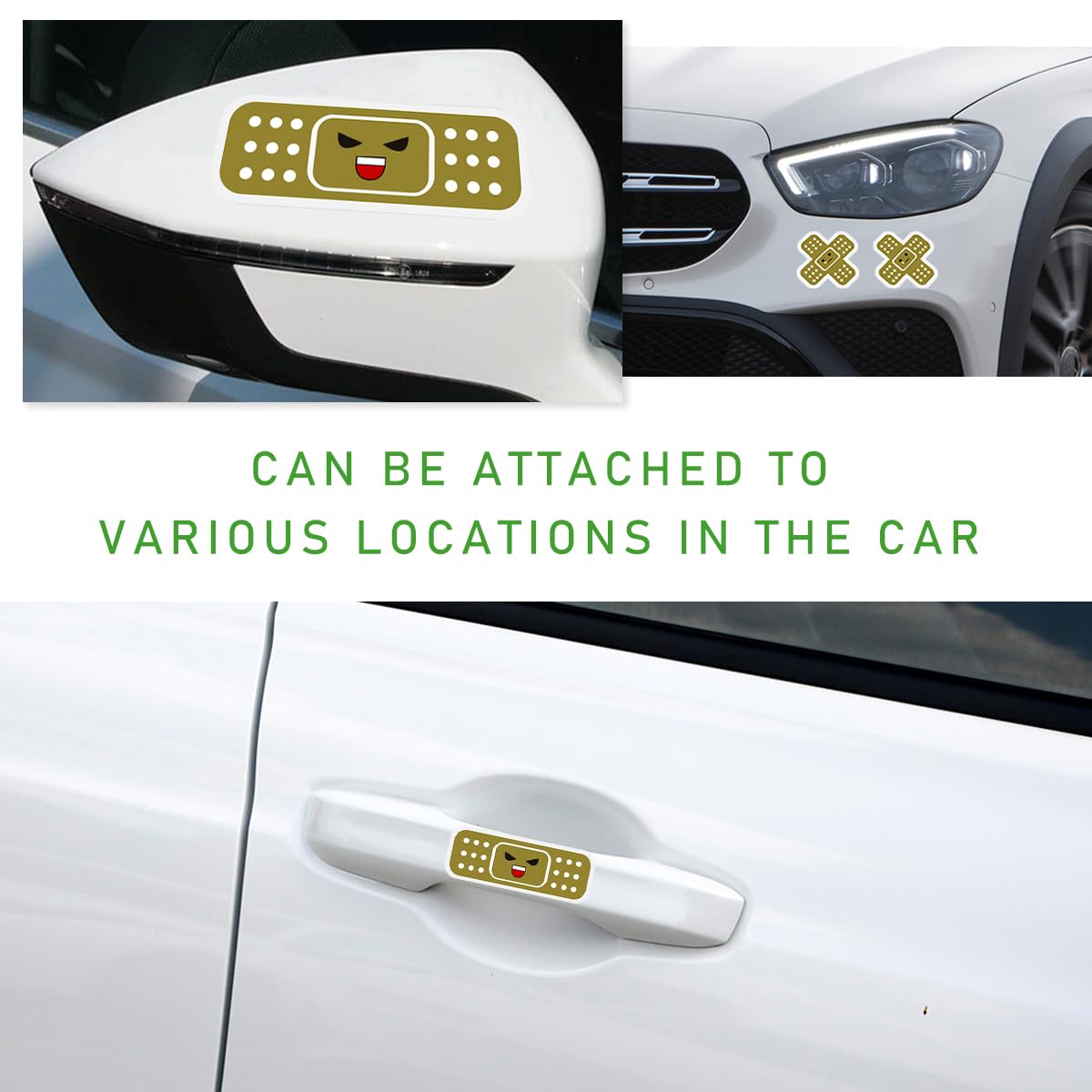 Snapklik.com : Sylvil Large Bandage Vinyl Decal For Car, Funny Stickers ...