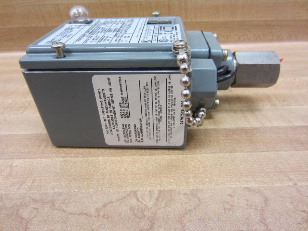 9012GCW22 Square D By Schneider Electric Pressure Switch,, 58% OFF