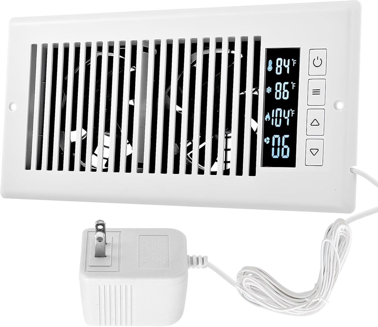 Amazon.com: MIDCVFRUN Smart Register Booster Fan 4” x 10” with ...