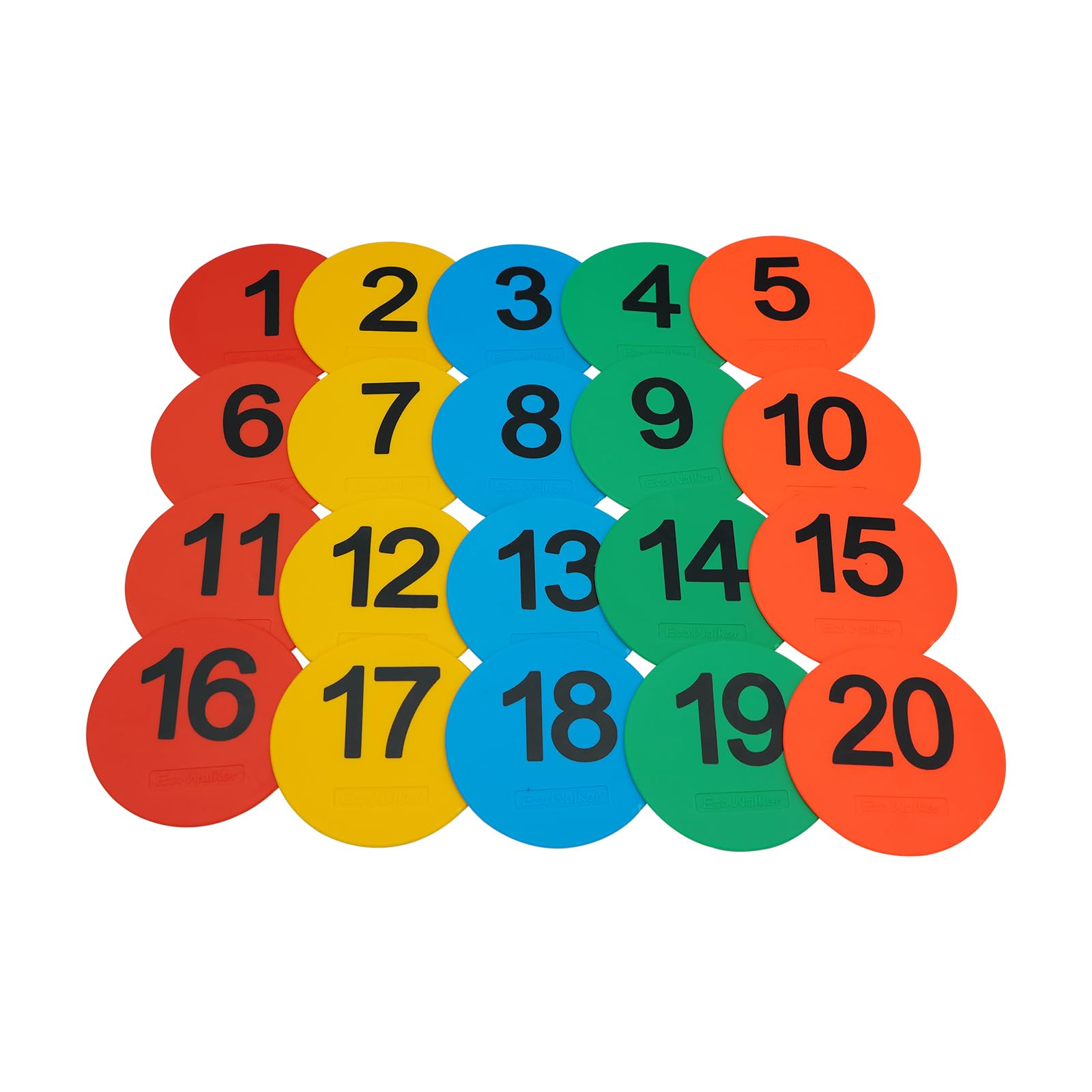 Snapklik.com : Eco Walker 4inch Mini Floor Spot Markers For Classroom ...