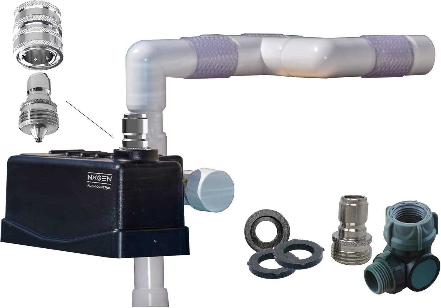 Amazon.com: Staypoollizer 2.0 Premium (Stainless Steel Quick Connect ...