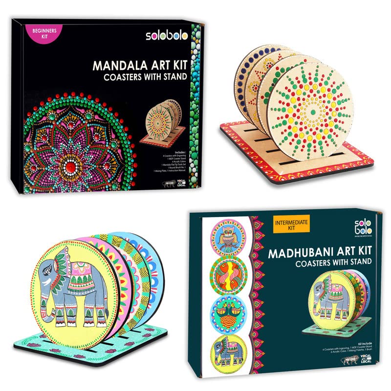 SOLOBOLO Diwali Gifts for Family| Combo DIY Kits for Adults and Kits ...