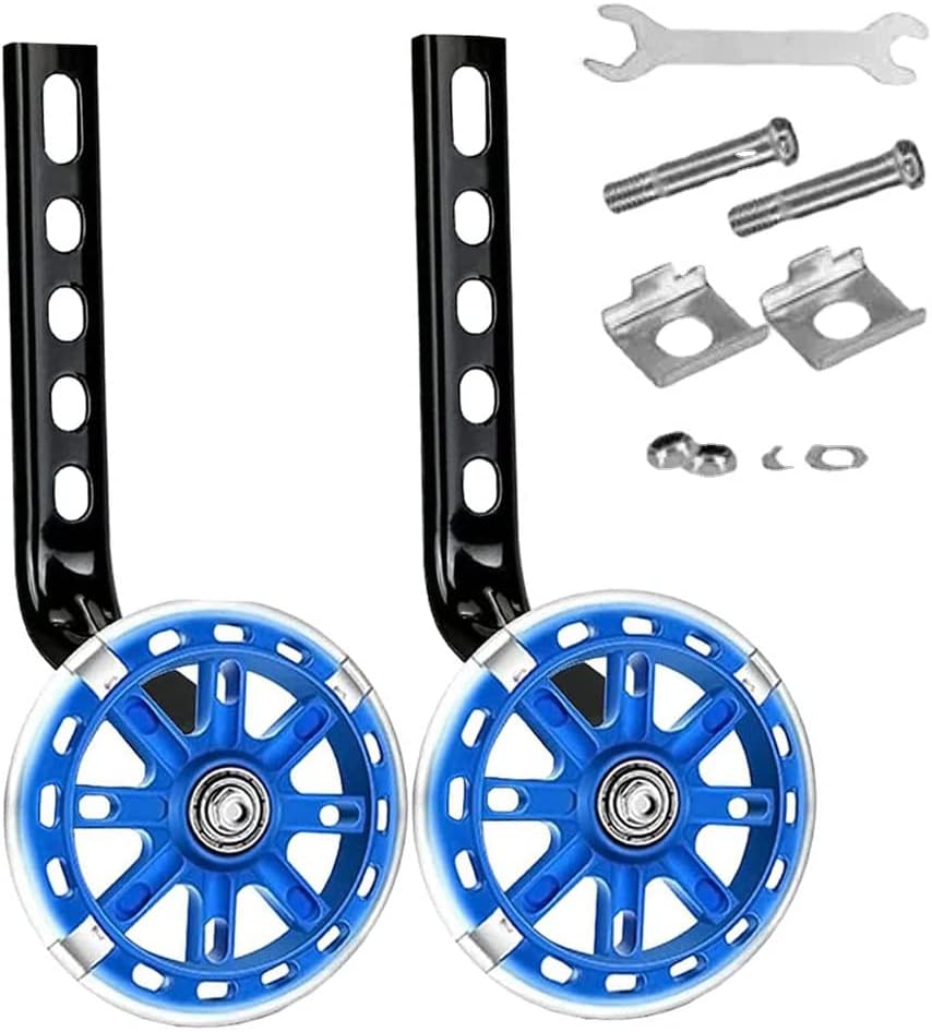 2 Pieces Auxiliary Wheels Bicycle, Bicycle Stabilisers, Cycling ...