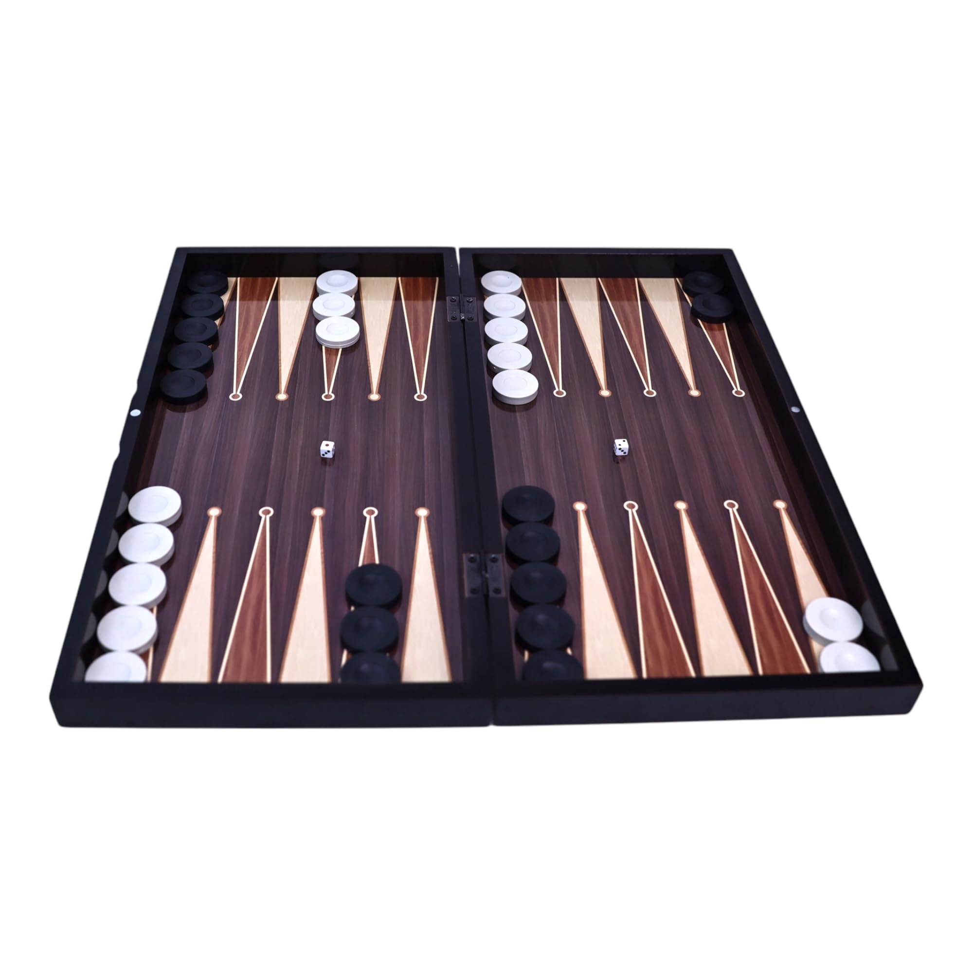 Amazon.com: Premium Turkish Backgammon Checkers 2-in-1 Game Set - 19 ...